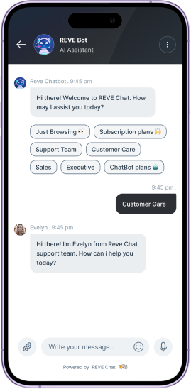 Customer Communication Platform by REVE Chat