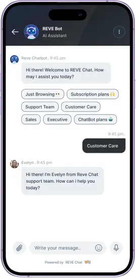 Customer Communication Platform by REVE Chat