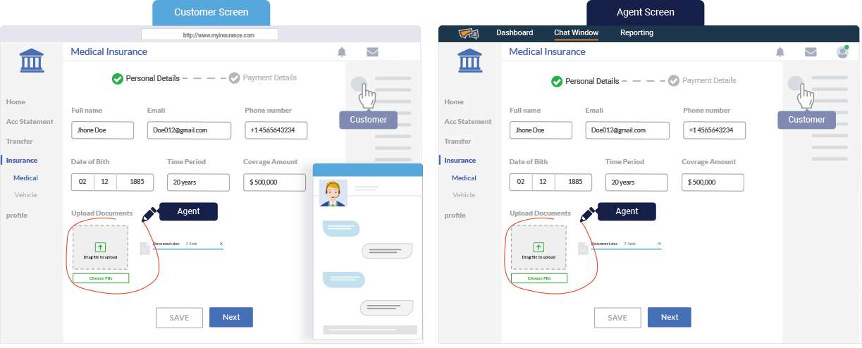 Co-browsing Software | Co-browse with Live Chat for Websites & Apps