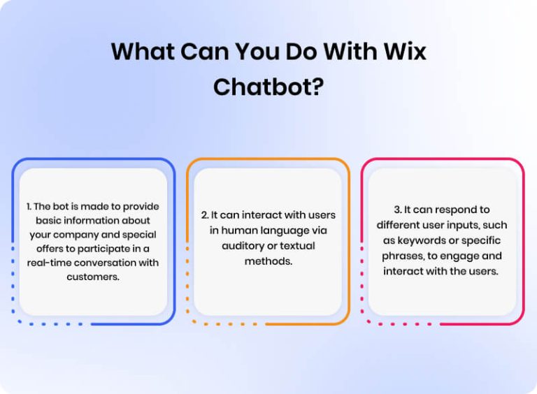 Wix Chatbot Can Help Simplify Your Customer Communication