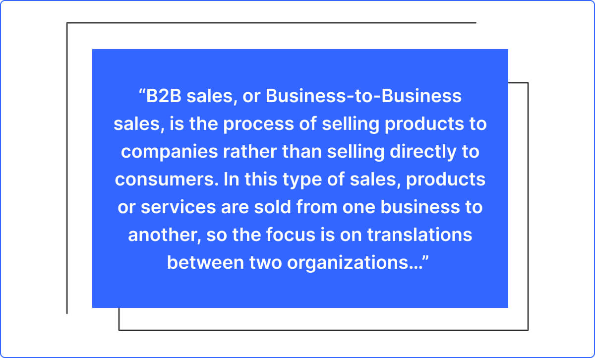The Ultimate Guide to B2B Sales