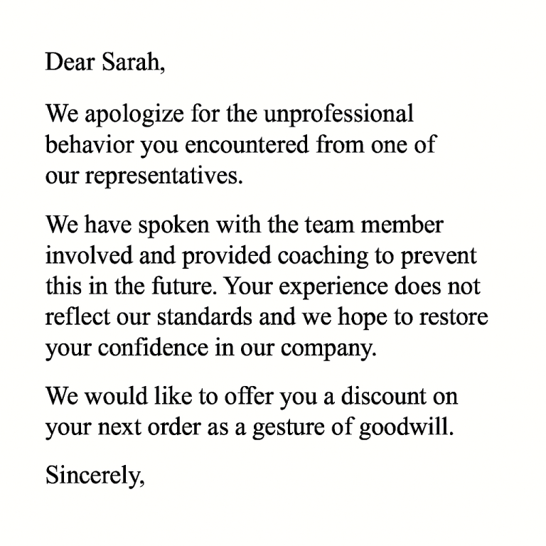 Customer Apology Letter: 30 Examples